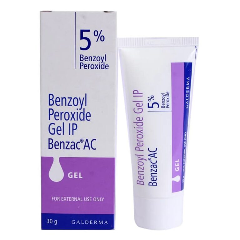 Buy Benzac AC 5% Gel For Acne Treatment Online In USA 30gm
